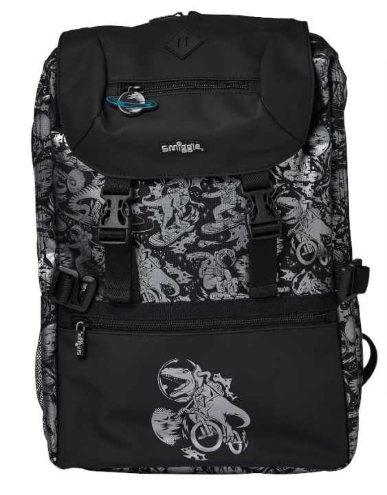 Smiggle Australia Big Dino Backpack Better Together Attach Foldover ...