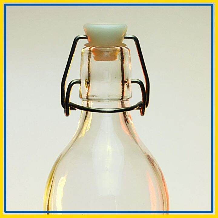 Botol Kaca 500ml (1/2 Liter) dengan Penutup IK3A Korken | Lazada Indonesia