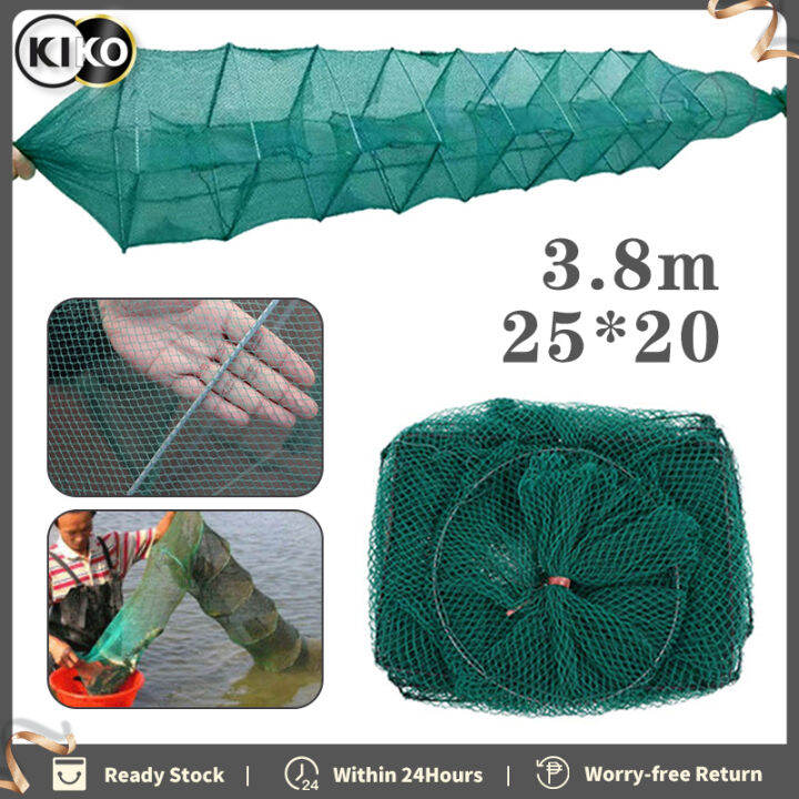 Shrimp Cage Crayfish Fishing Traps Mesh Fishing Cage Salvage Net Multi ...