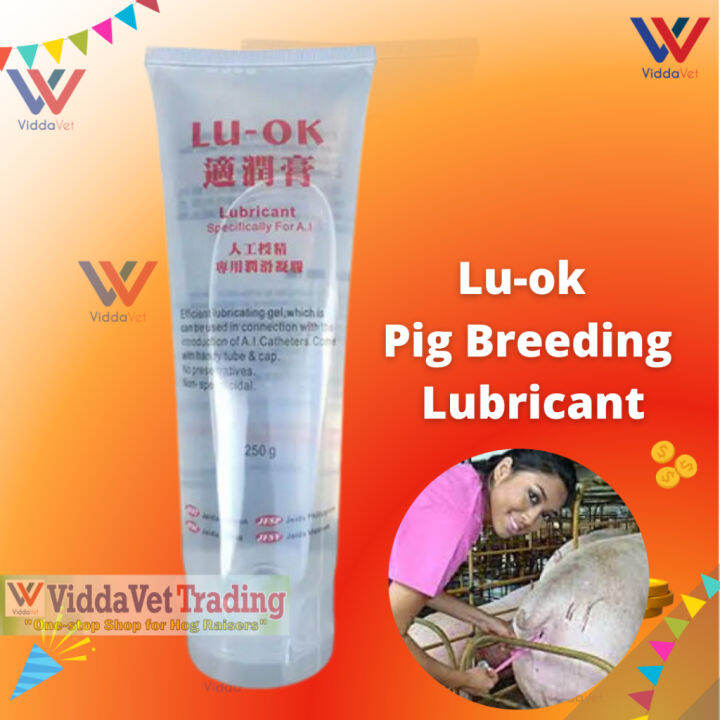Lu-Ok Pig Breeding Lubricant Gel Pig artificial insemination 250 ml Lubricant for pig ai | Lazada PH