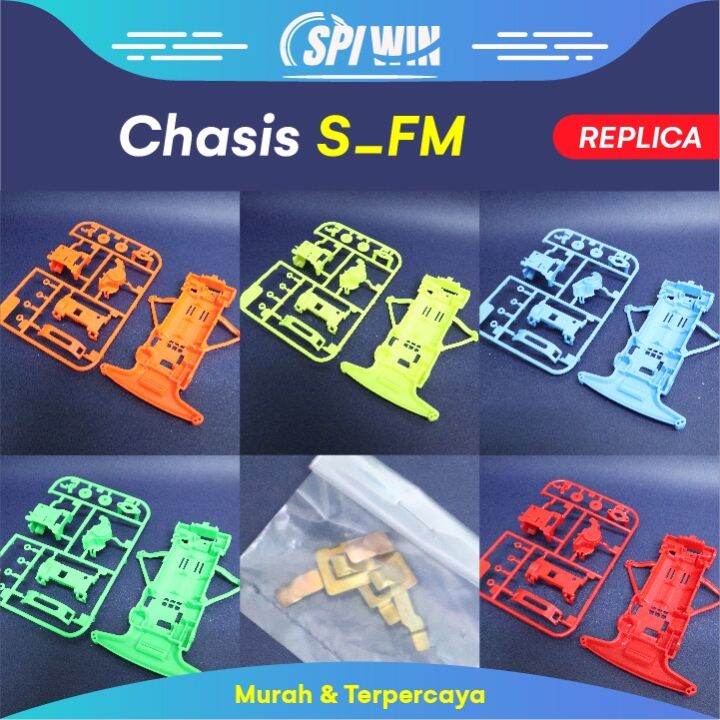 CHASIS REP TAMIYA 94266 SUPER FM CHASSIS / SFM CHASSIS - RED CSOA ...