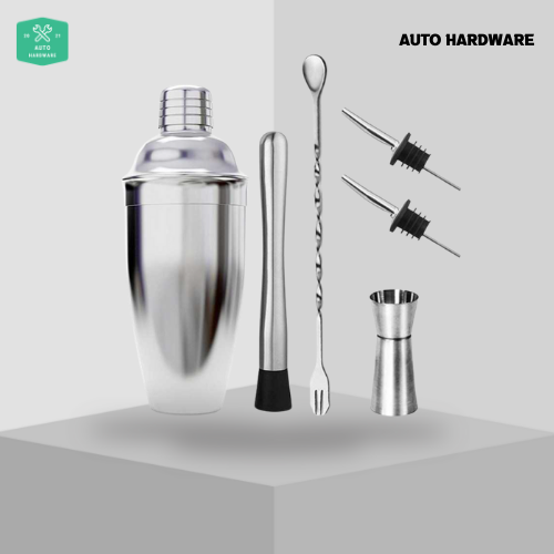 6in1 Bartender Bar Cocktail Stainless Steel 550ml - BA016 / Botol ...