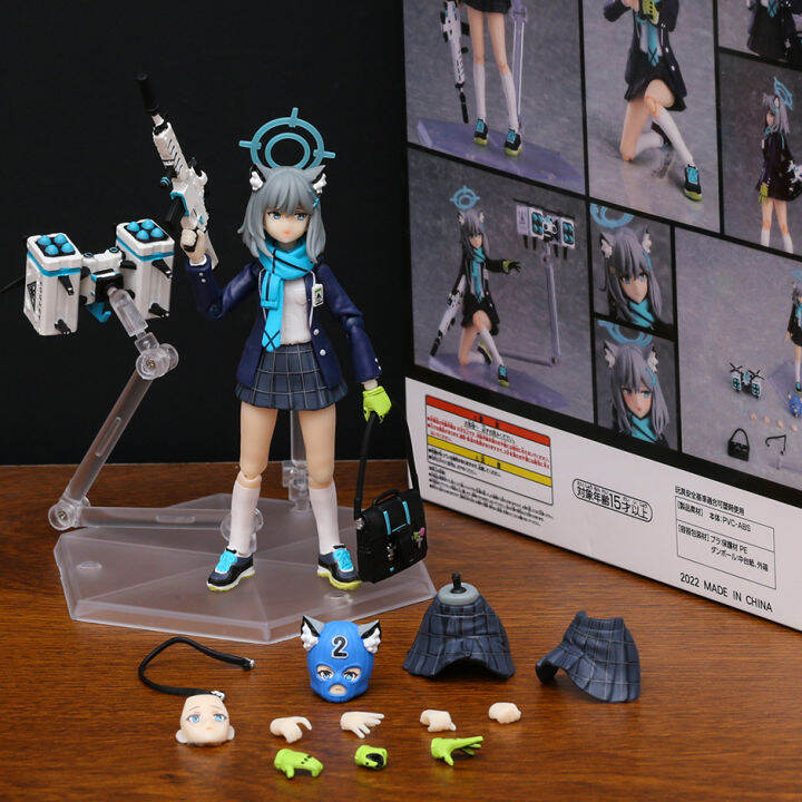 Figma 567 Blue Archive Blue Archive Sand Wolf Shiroko Non-Scale PVC ...
