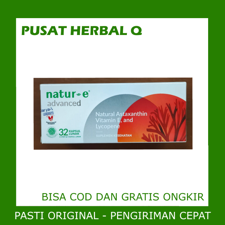 NATUR-E ADVANCED ISI 32 KAPSUL | Lazada Indonesia