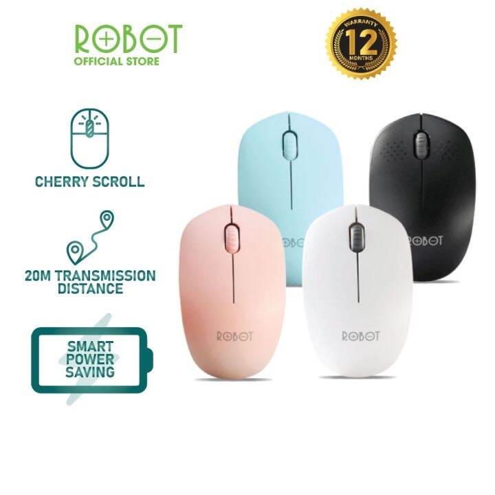 Robot Mouse M210 Wireless Mouse Gaming Mouse 2.4GHz USB Optical Mice ...