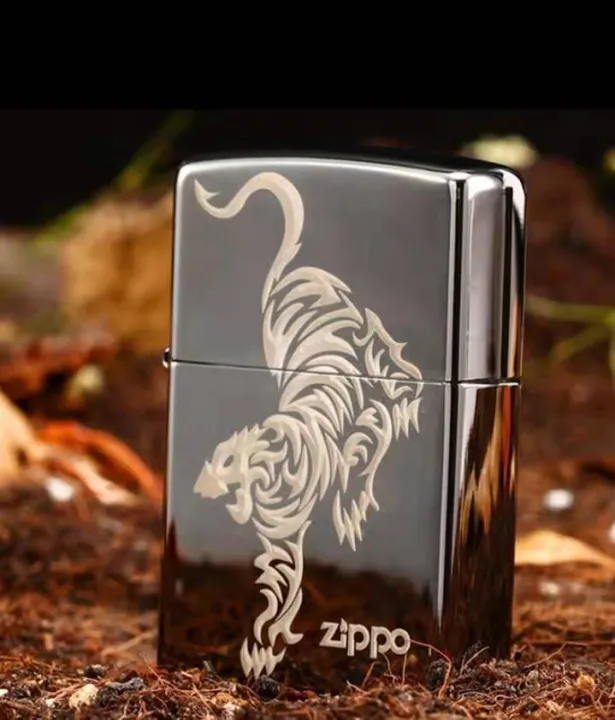 Zippo Black Ice Tiger Lighter | Lazada