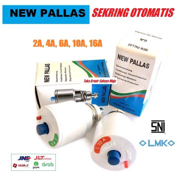 Sekring Otomatis Sikring Otomatis New Pallas 2A 4A 6A 10A 16A | Lazada Indonesia