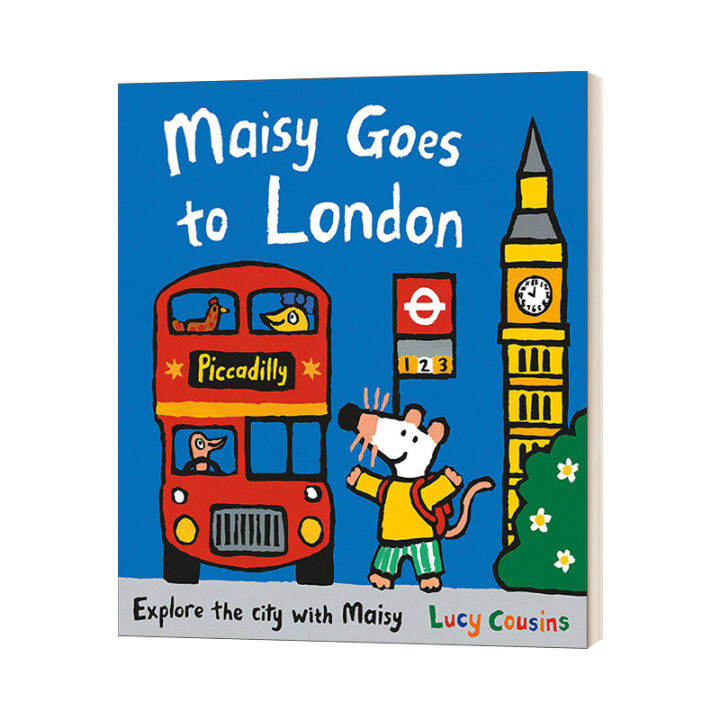 Huayuan Original English Original Maisy Goes to London Mouse Bobo Messi ...
