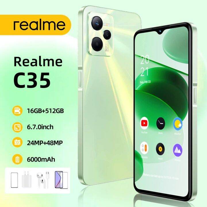 Realme C35 Brandnew Original Cellphone Big Sale Original 2023 Android ...