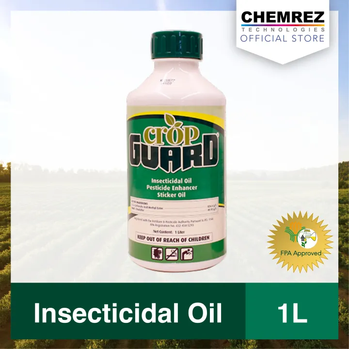 CROP GUARD Organic Insecticide Oil (1L) - Anti-Feedant and Pesticide ...