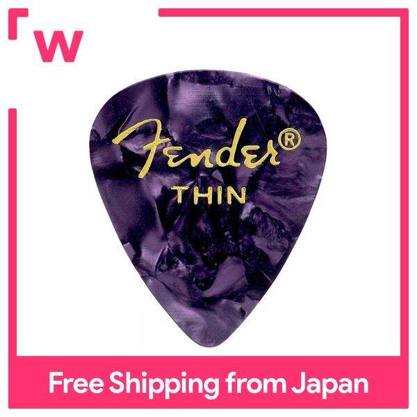 Fender Fender Pick PURPLE MOTO (12PK) THIN | Lazada Singapore