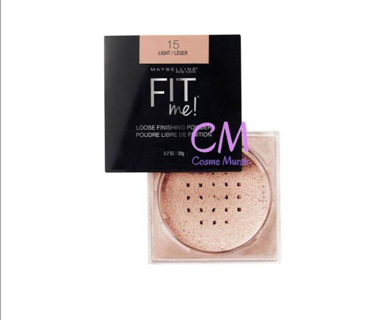 MAYBELLINE Fit Me Loose Finishing Powder / Bedak Tabur Maybelline Loose ...