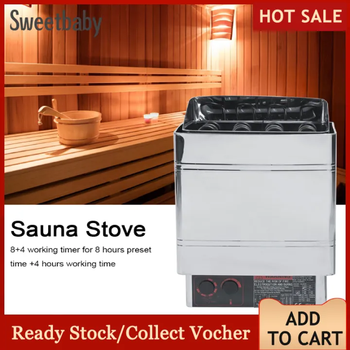 6KW Stainless Steel Sauna Stove Heater High Temperature Protection ...