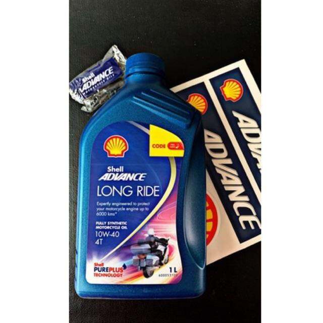 New 2023 Shell Advance Long Ride 10w40 Motorcycle Engine Oil | Lazada PH