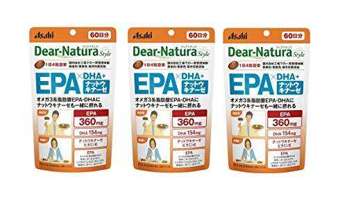 Japan Dear Natura Style EPA x DHA + Nattokinase 240 grains (60 days ...