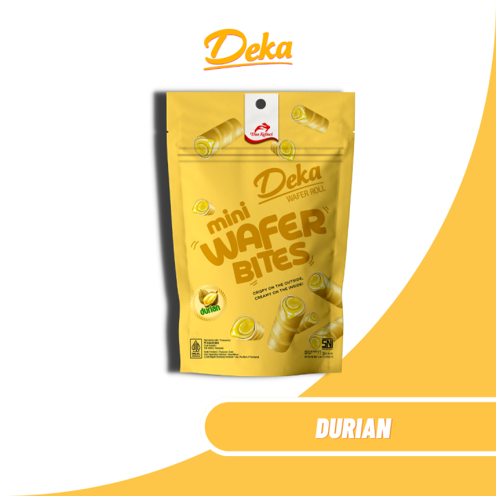 DEKA Mini Wafer Bites - Durian (72g) | Lazada Indonesia