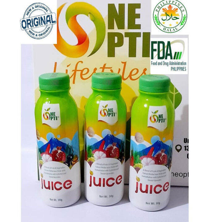 3 Bottles One Opti Juice 100% Original Herbal Drinks with Highest Anti ...