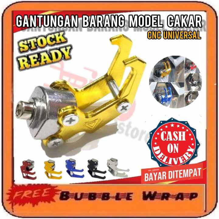 Gantungan Barang Motor Cantolan Barang motor Cnc Model Cakar Universal ...
