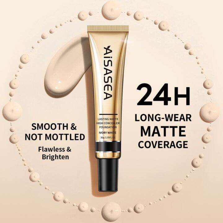 AISASEA Matte Long Lasting Waterproof sun protection SFP30 PA Liquid ...