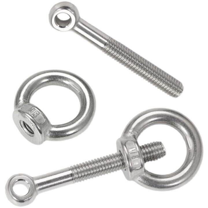 304 Stainless Steel Union Bolt Lengthening Fish Eye Union Screw Eyebolt ...