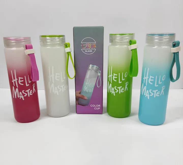 Hello Master Bottle Water Drinking Glass Water bottles | Lazada PH