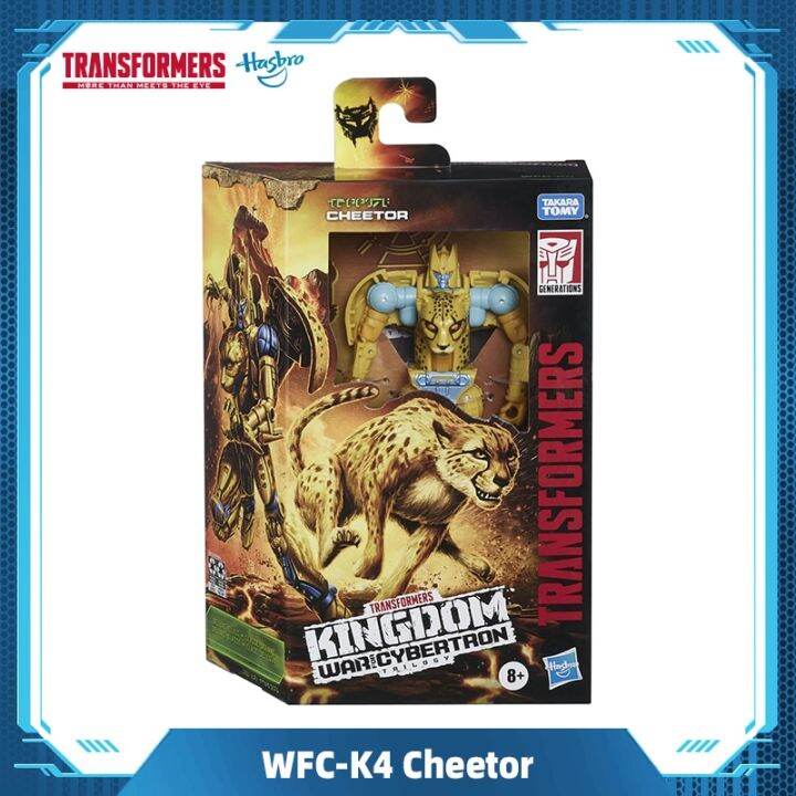 【100% ORIGINAL】Hasbro Transformers Generations War for Cybertron Kingdom Deluxe WFC-K4 Cheetor ...