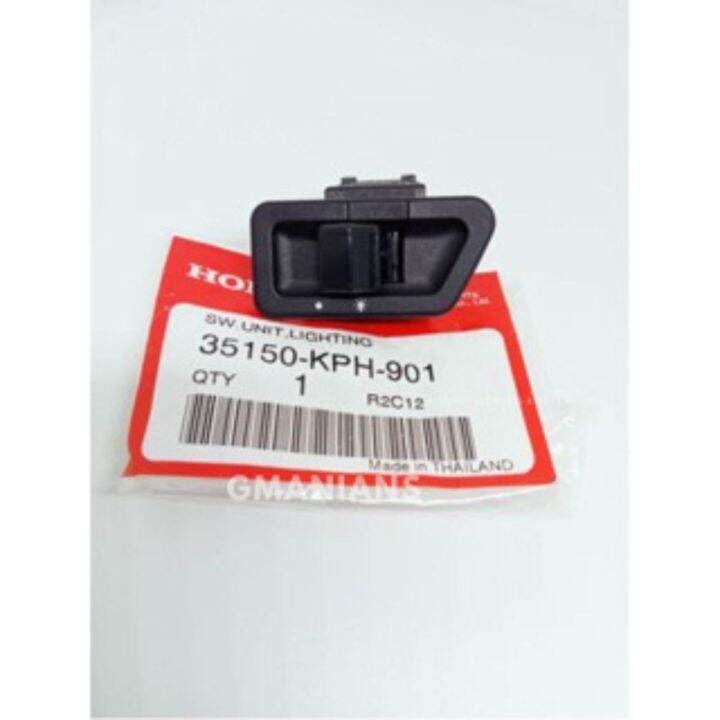 ORIGINAL Switching Unit Lighting/headlight switch WAVE 125 HONDA 35150 ...