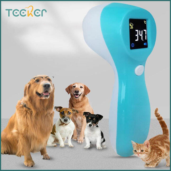 Teeker 3 in 1 Cat Dog Ear Temperature Monitor Pet Veterinary Infrared ...