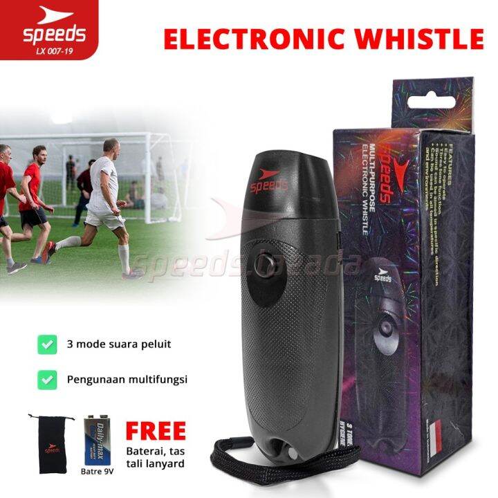 SPEEDS Peluit Wasit Pluit Electronic Whistle Push Olahraga Periwitan ...