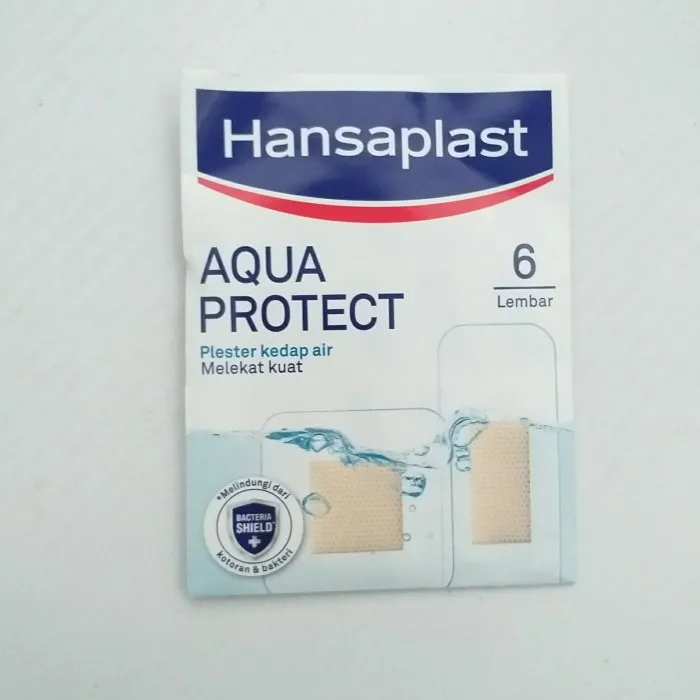 hansaplast hansaplas aqua protect plester kedap air isi 6 lembar ...