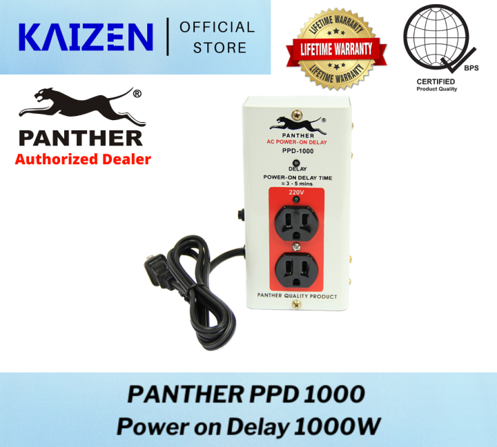 Panther PPD 1000 Power on Delay 1000W | Lazada PH