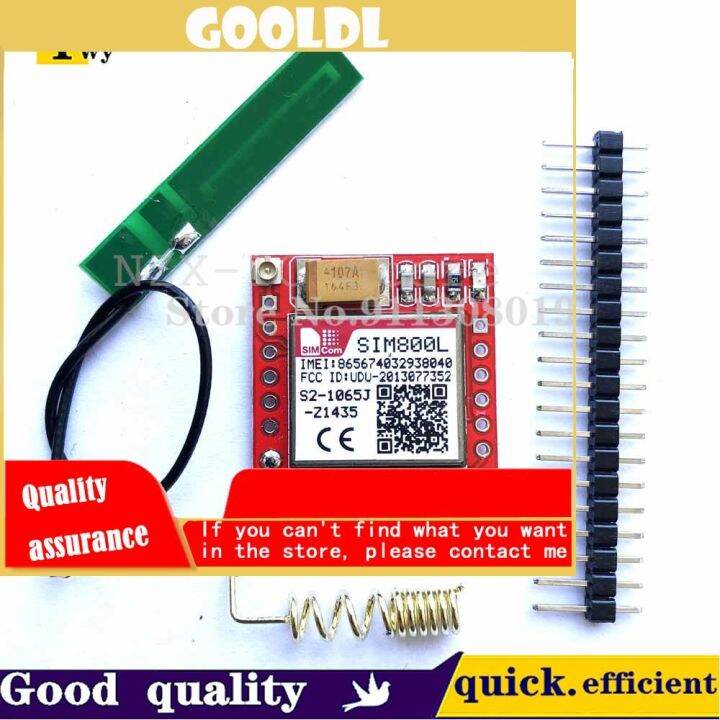 SIM800L GPRS GSM Module Micro SIM Card Core Quad-band TTL Serial Port ...