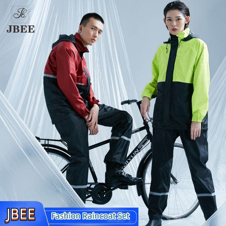 JBEE Raincoat Suit Fashion Outdoor Waterproof Universal Motorcycle Raincoat | Lazada PH