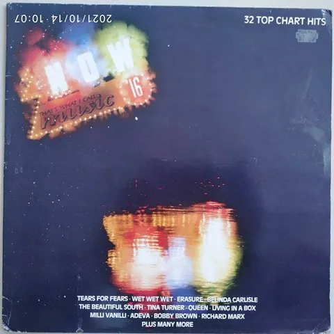 Various Artist NOW That's What I Call Music 16 (This is Orig pressing ...
