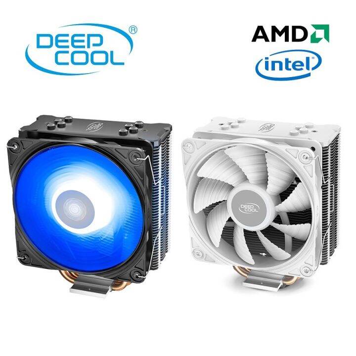 ☁Deepcool GAMMAXX GTE 400 v2 RGB White Blue Red CPU Air Cooler Heatsink ...