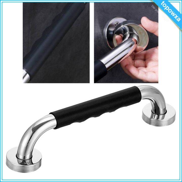 Anti Slip Shower Grab Bar Handle, 304 Stainless Steel Bathroom Grab Bar ...