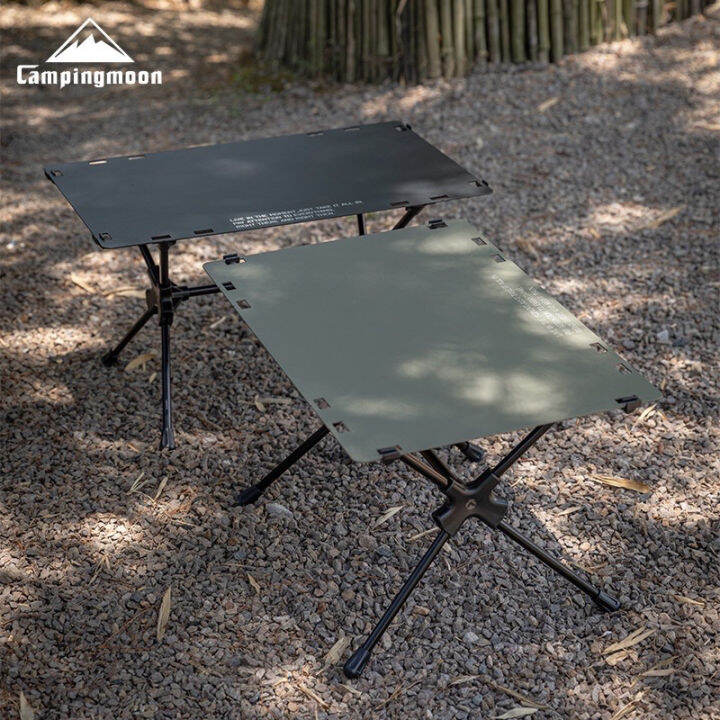 Campingmoon T-510-TB + ZJ Aluminum Alloy IGT Tactical Table Stand ...