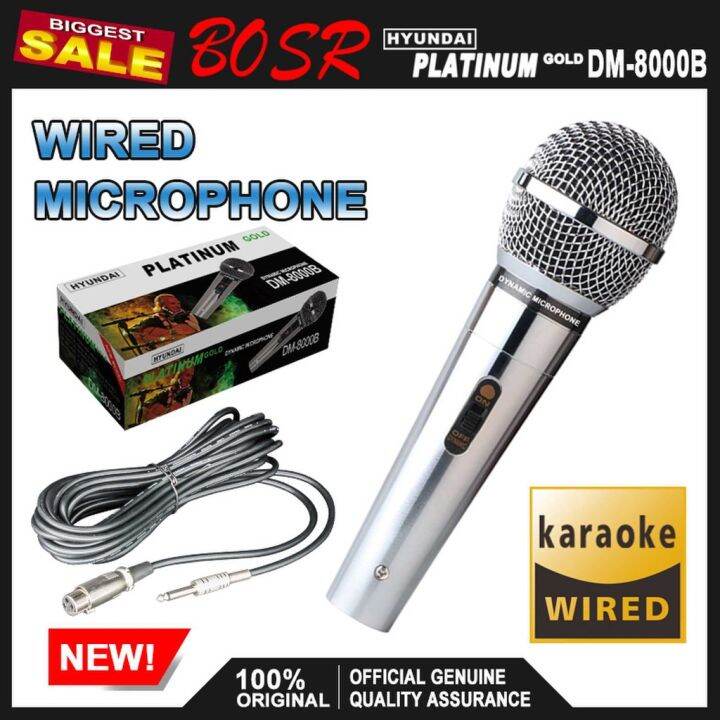★Hyundai Platinum DM-8000 Professional Microphone System | Lazada PH