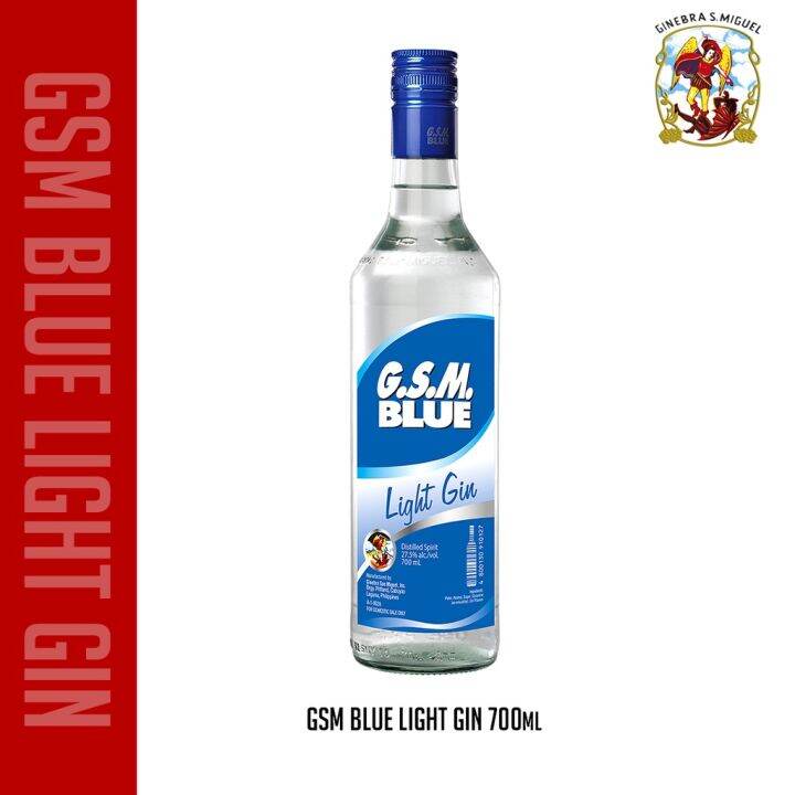 Ginebra San Miguel Blue Light Gin 700ml | Lazada PH