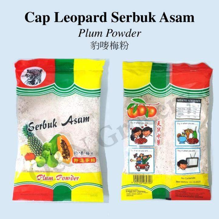 Cap Leopard Serbuk Asam / Leopard Brand Plum Powder / 豹嘜梅粉 豹标梅粉 360g ...