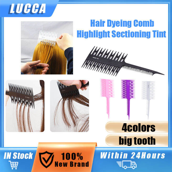 Professional Partition Highlight comb Dyeing Hair color comb For Salon ...