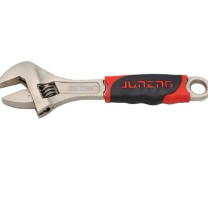 Rubber handle adjustable wrench 8” 10” 12” 15” | Lazada PH