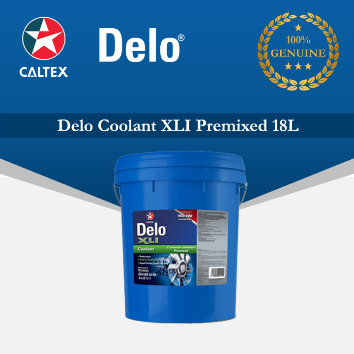 CALTEX Delo Coolant XLI Premixed (18 Liter) | Lazada