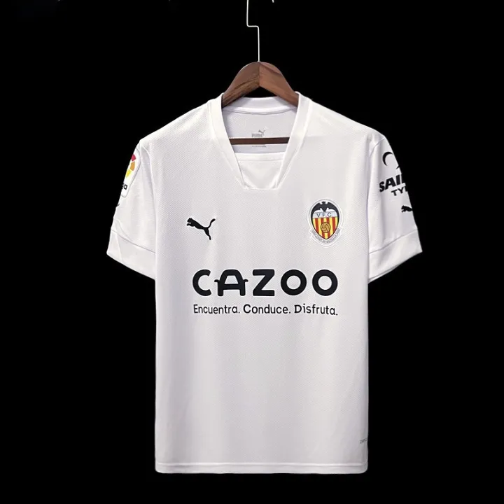 Fast Delivery 2022/2023 Valencia Home Kit Men 22/23 Fooball Jersey Mens ...