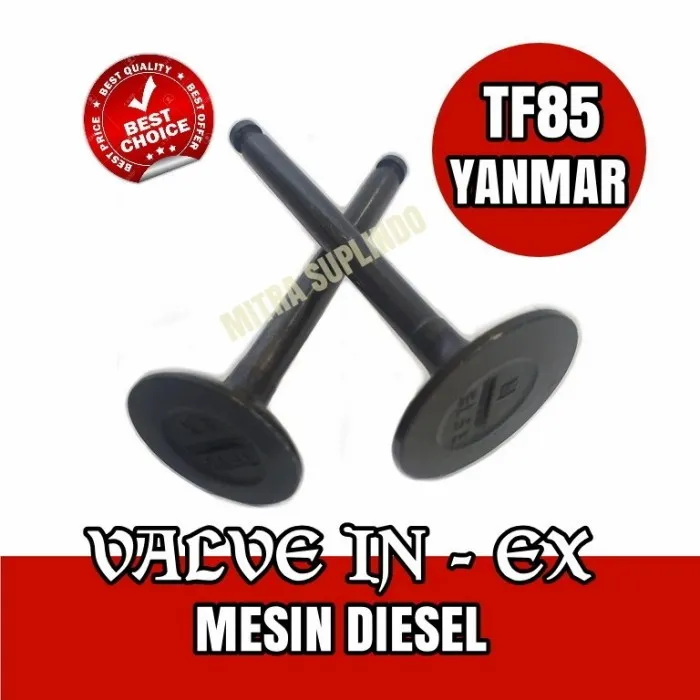TF85 Engine Valve-Klep api minyak set mesin penggerak diesel YANMAR ...