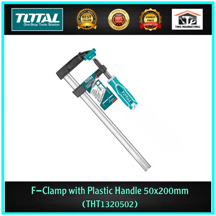 TOTAL F-Clamp 50x200mm THT1320502 | Lazada PH