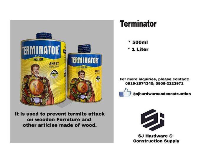 SOLIGNUM TERMINATOR WOOD PRESERVATIVE 500ml / 1L ( Protection from ...