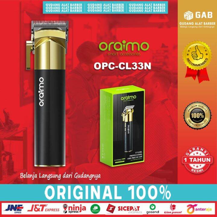 ORAIMO Hair Clipper OPC-CL33N Alat Cukur Elektrik Rambut Jenggot Smart Digital Display 10W ...