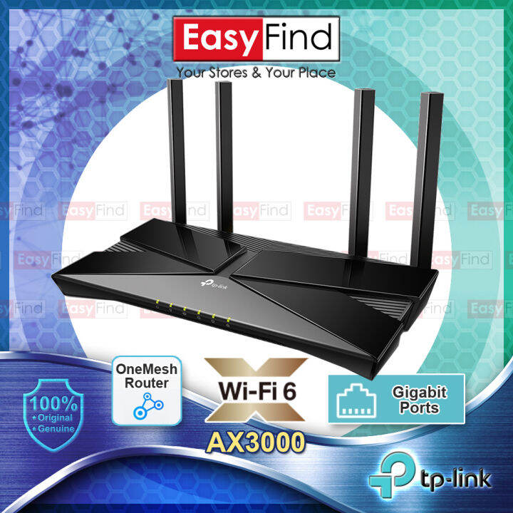TP-Link Archer AX53 AX3000 Dual Band Gigabit Wi-Fi 6 Router High power Wireless WiFi Router With ...
