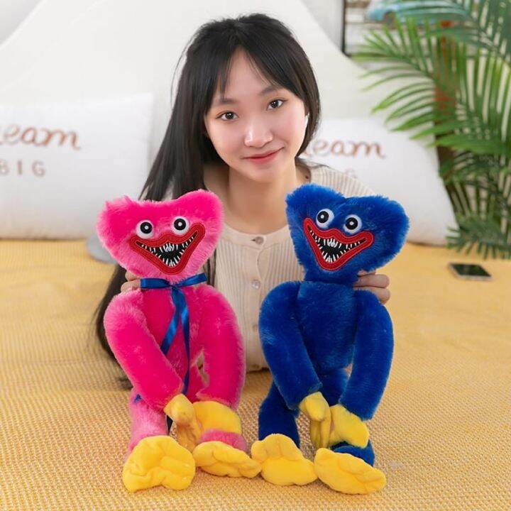 Boneka Huggy Wuggy Game Poppy Play Time & Tiktok doll soft ukuran 40cm ...